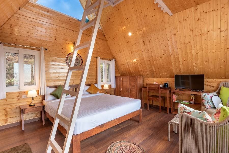 A-Frame Cottage | Vinyasa Resort, Kanatal